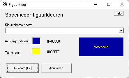 Kleurschema's - NGV GensDataPro